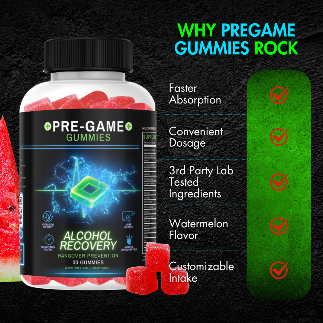 Pregame Gummies - 30 Gummies – Pregame Gummy